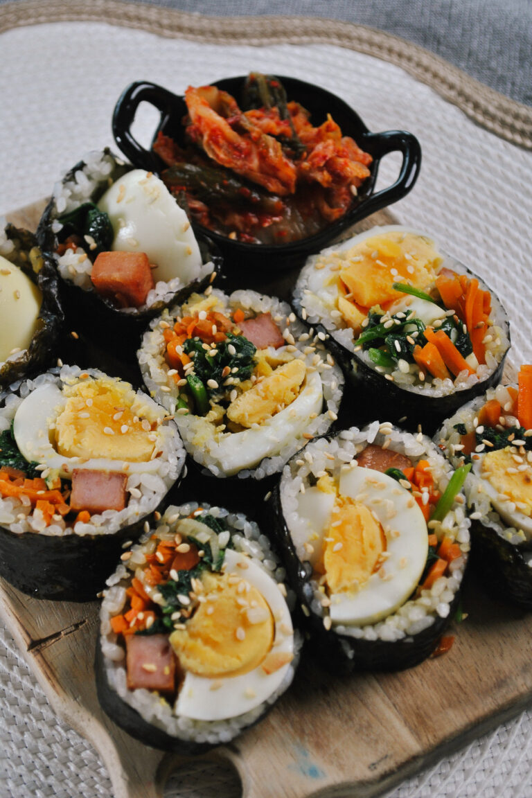 Spam & egg gimbap • cammienoodle